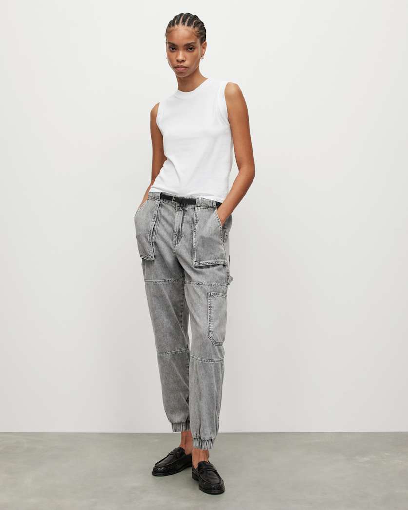 Imogen Tank Optic White | ALLSAINTS US